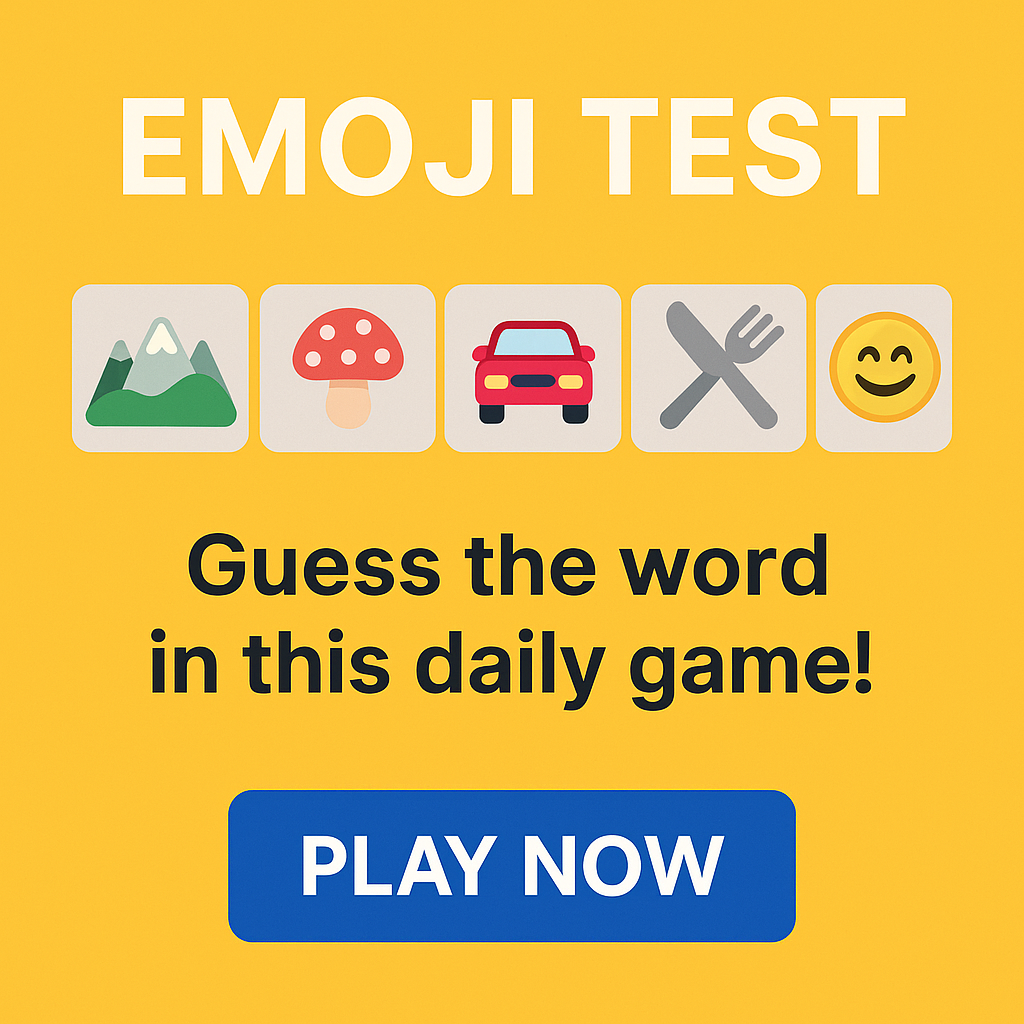 Daily Emoji Test: Can You Guess the Hidden Word Challenge?
